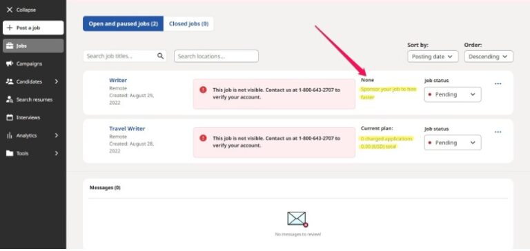 Indeed Job Posting Cost—All Plans Outlined