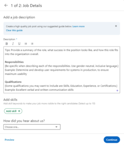 Learn How To Post a Job on a LinkedIn Company Page