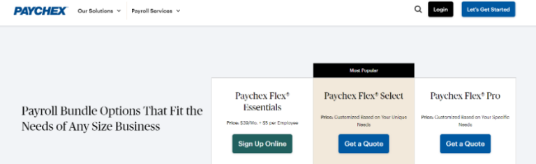 Paychex Flex Review—HR Software With an ATS