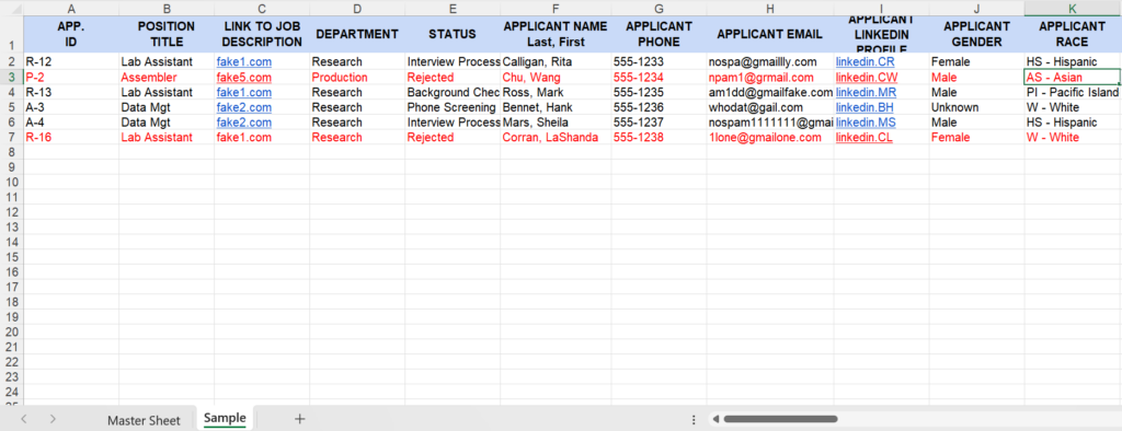 Top 13 Candidate Tracker Spreadsheet Solutions | Workello
