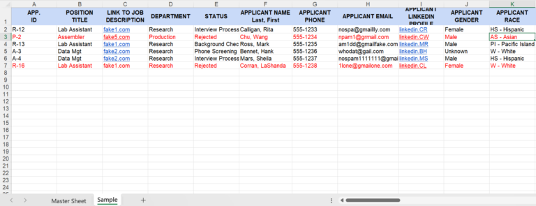 Top 13 Candidate Tracker Spreadsheet Solutions | Workello